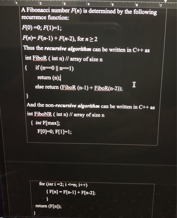 Solved must compare running time with original recusive and | Chegg.com