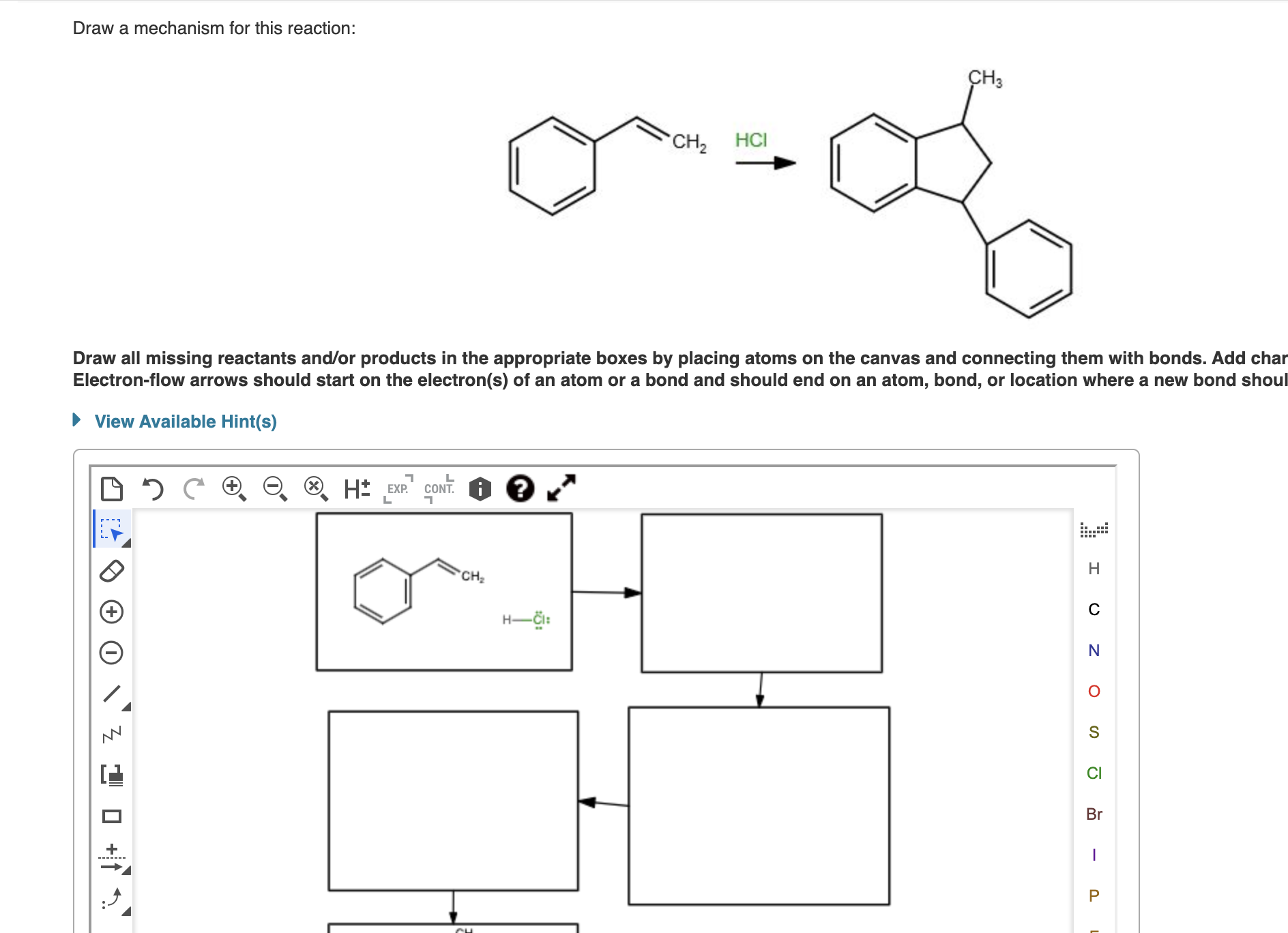 Solved Draw a mechanism for this reaction:Draw all missing | Chegg.com