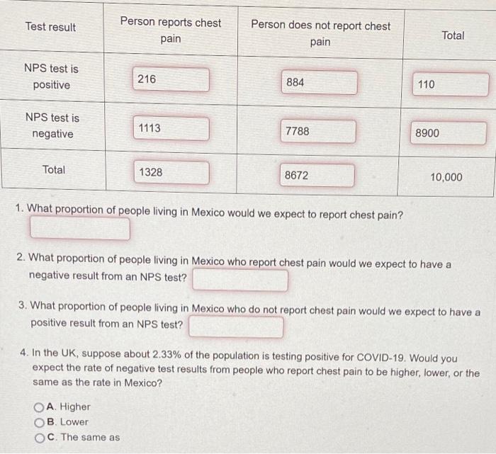 Solved who may have the illness. Since it is difficult to | Chegg.com