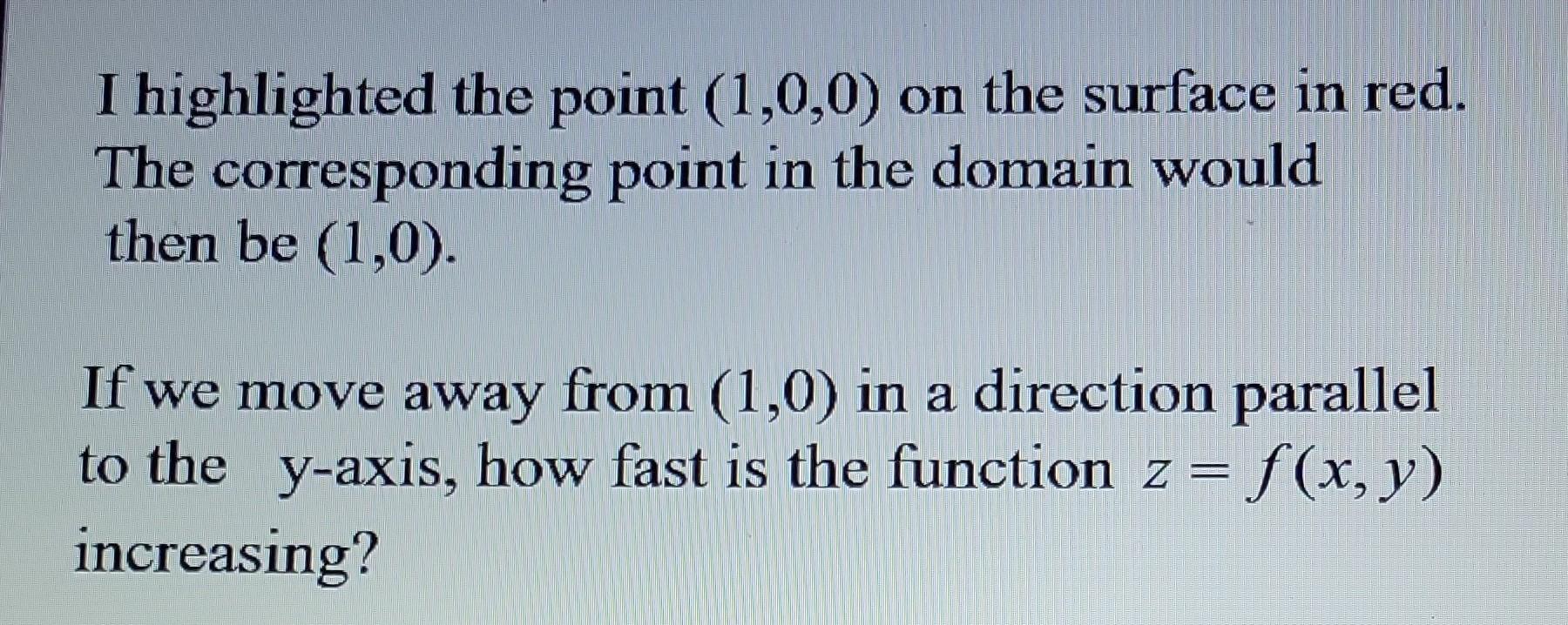 Solved Every time we run CalcPlot3D it displays the graph of | Chegg.com