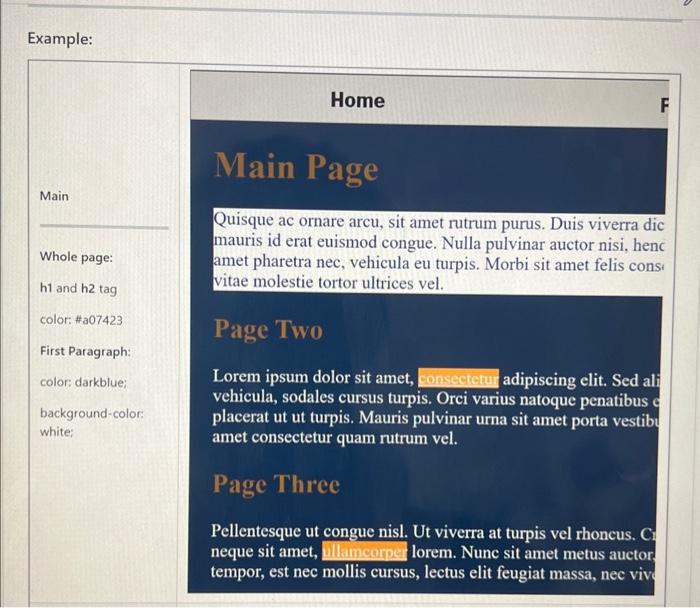 Solved CSI 140 webedeveloper . How to create the pages using | Chegg.com