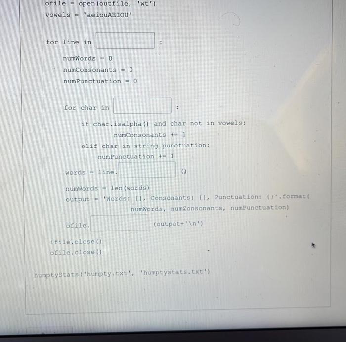 Solved Assume you have a file named "humpty.txt" in the | Chegg.com
