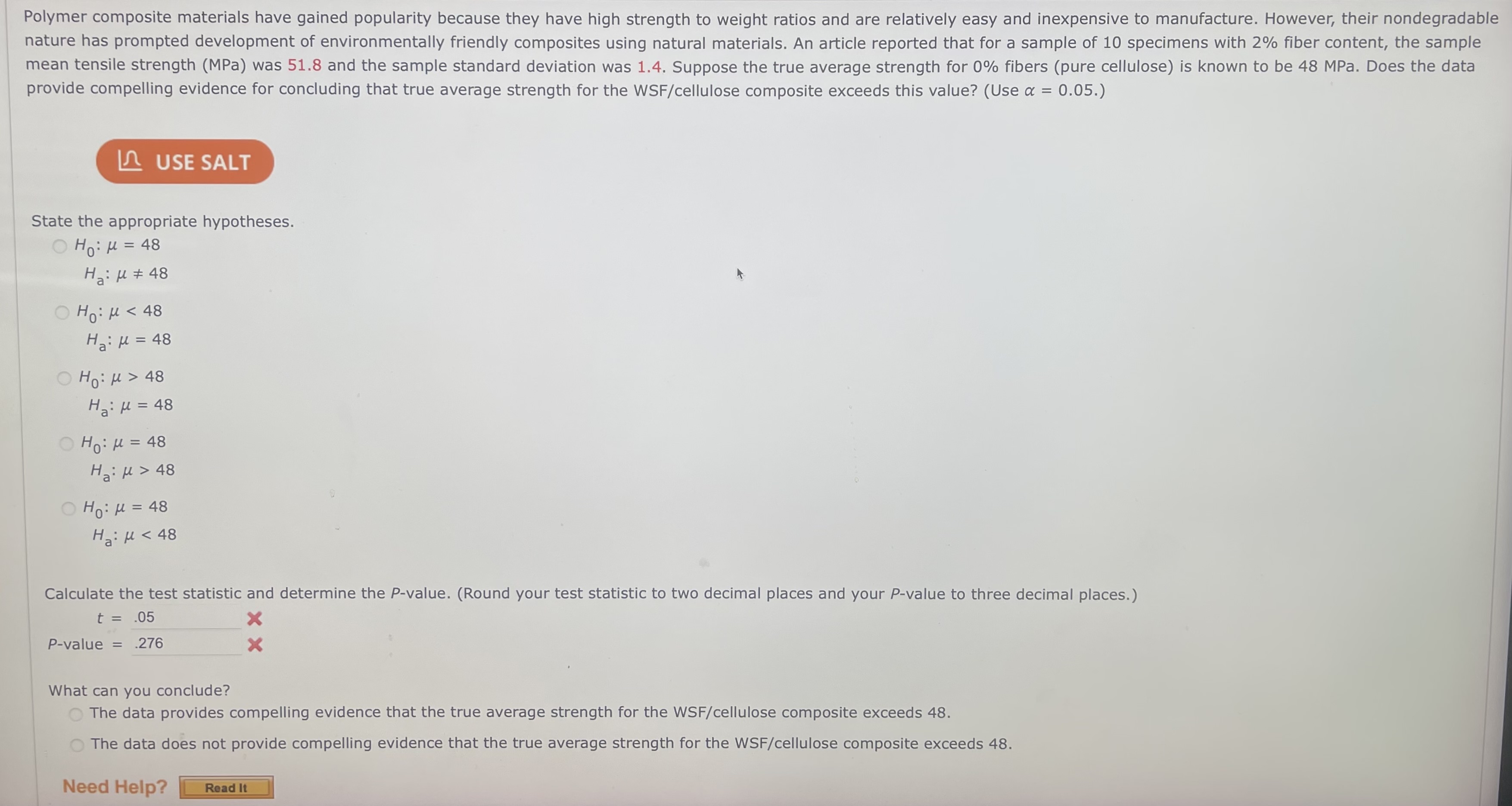 Solved Polymer composite materials have gained popularity | Chegg.com