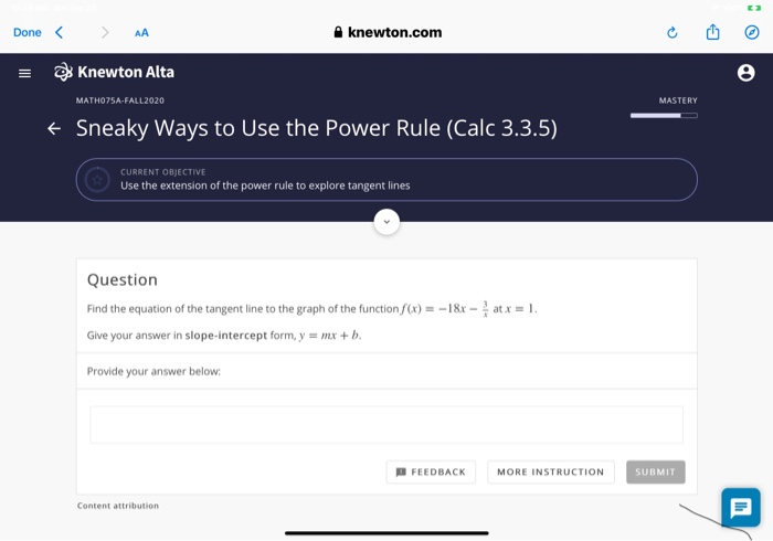 Solved Done AA knewton.com Knewton Alta 9 | Chegg.com