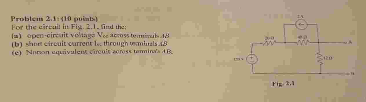 Solved Help me ﻿solve this pleaseProblem 2.1:(10 ﻿points)For | Chegg.com