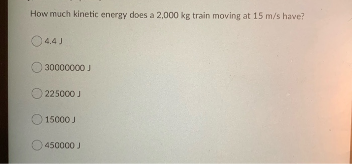 Solved How does the final kinetic energy Kf of a particle | Chegg.com