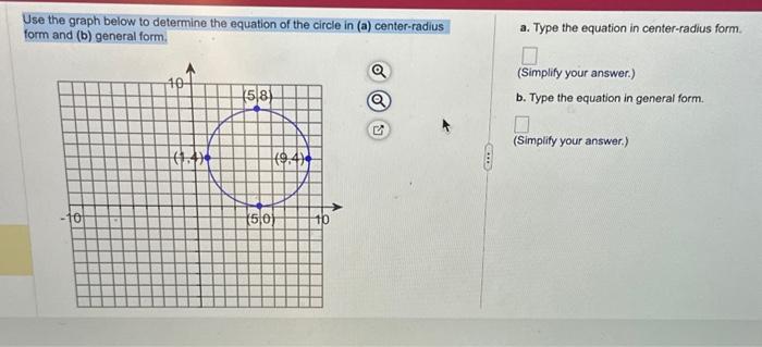 Solved Use the graph below to determine the equation of the | Chegg.com