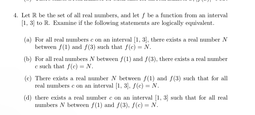 Solved Let R ﻿be the set of all real numbers, and let f ﻿be | Chegg.com