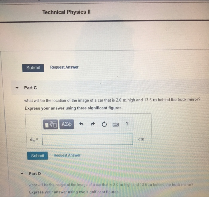 Solved Technical Physics II | Chegg.com