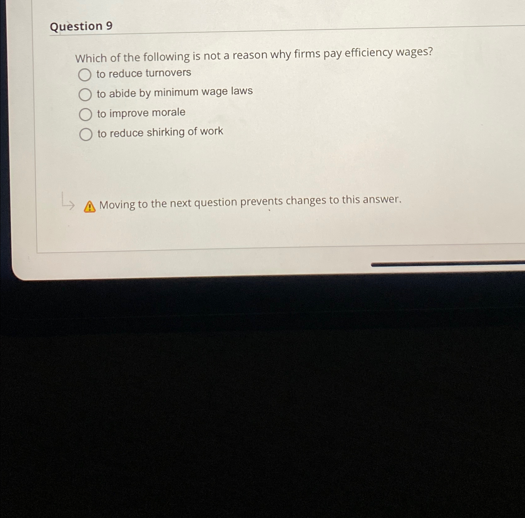 Solved Question 9Which of the following is not a reason why | Chegg.com