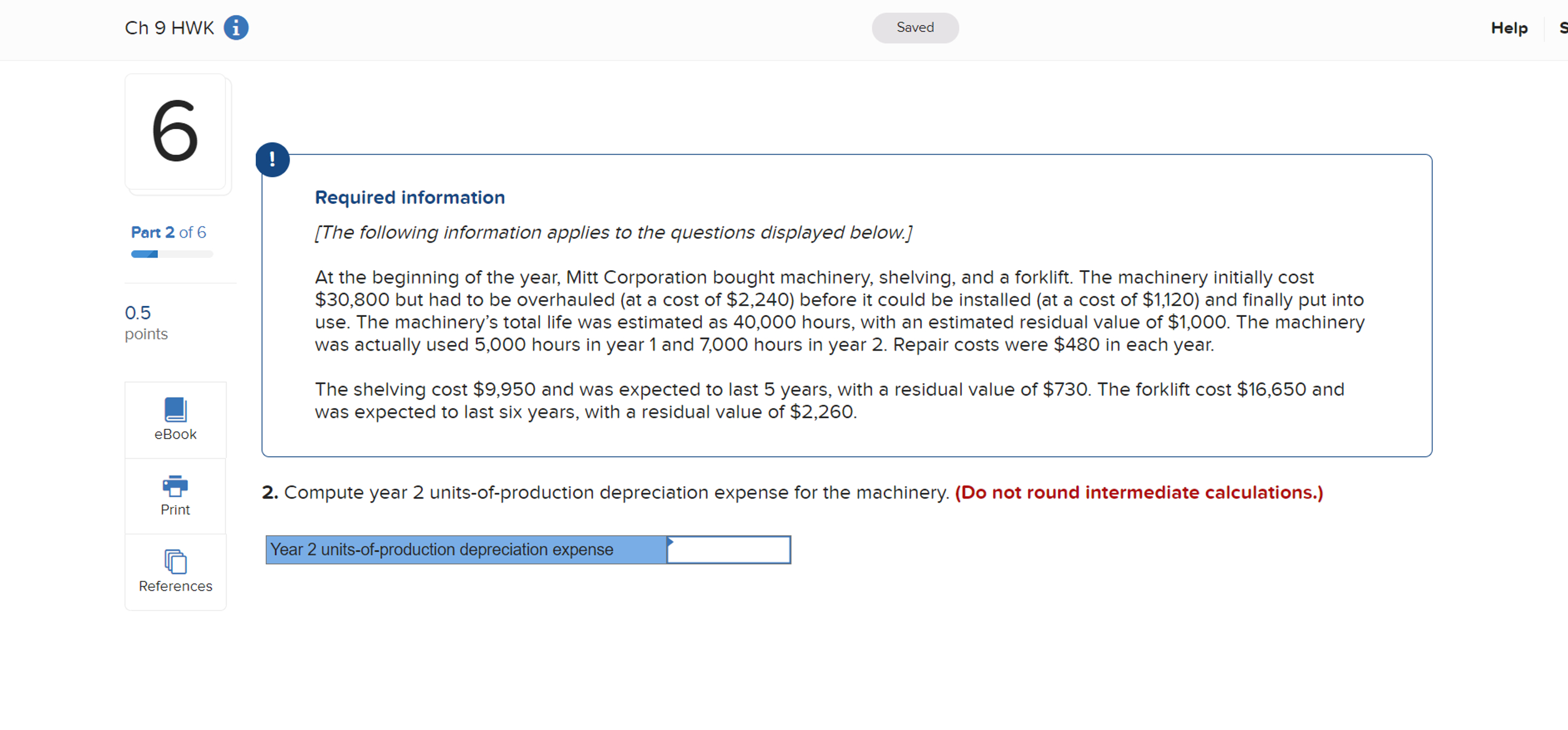 Solved !Required information[The following information | Chegg.com