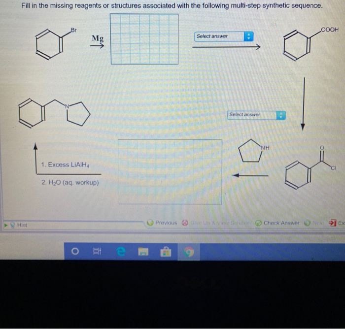 Solved Fill in the missing reagents or structures associated | Chegg.com