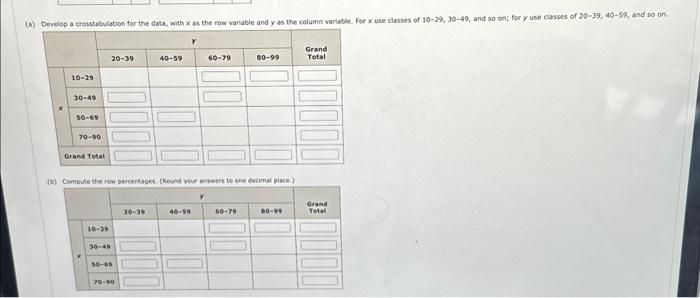 Solved The following observations are for two quantitative | Chegg.com