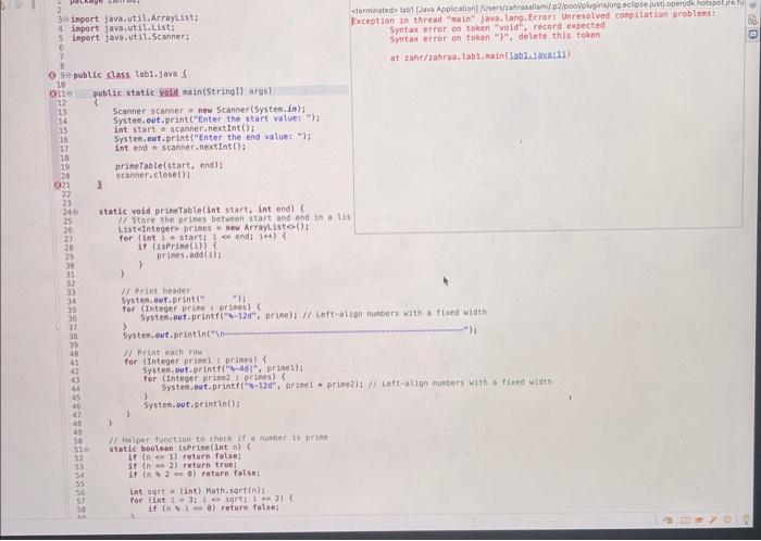 Solved 3e inport java.ut11.Arraylist; 4 inport java, | Chegg.com