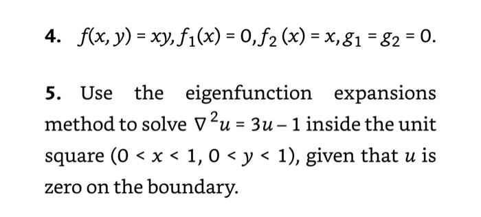 In Exercises 1−4, use double Fourier series to solve | Chegg.com