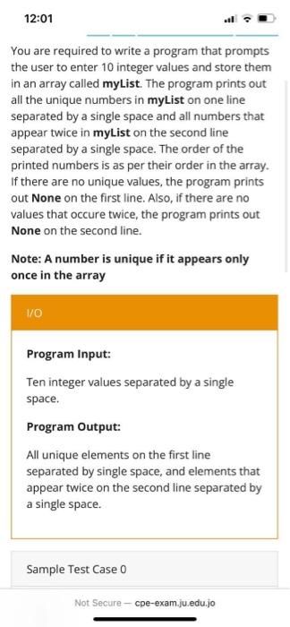 Solved You are required to write a program that prompts the | Chegg.com