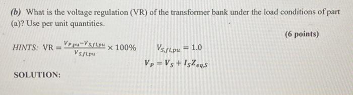 Solved Question No. 3: [20 points] A 100-MVA 230/115-kV | Chegg.com