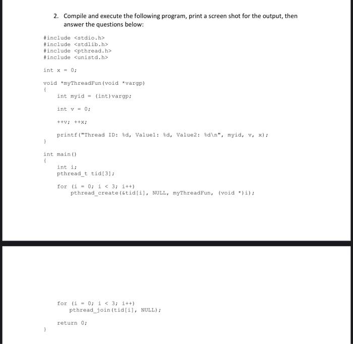 Solved 1. Trace the following partial codes without | Chegg.com