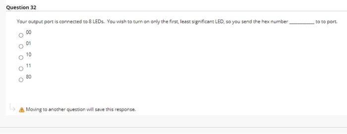 Solved Question 27 address of the ISR for a given interrupt | Chegg.com