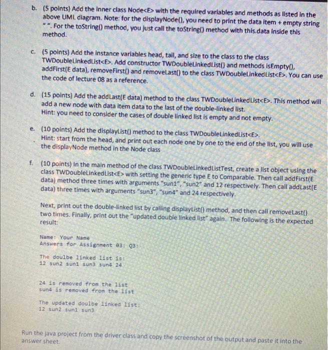 3. (50 points) Create a folder assign03_q3, then | Chegg.com