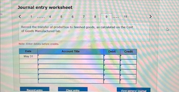 Solved Journal entry worksheetJournal entry worksheet | Chegg.com