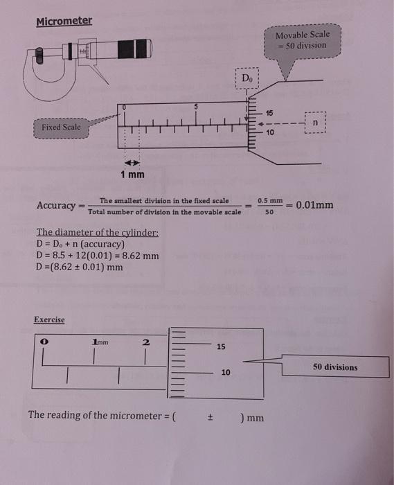 Solved 4. Data and Data Analysis: 4.1-Part(I): To measure | Chegg.com