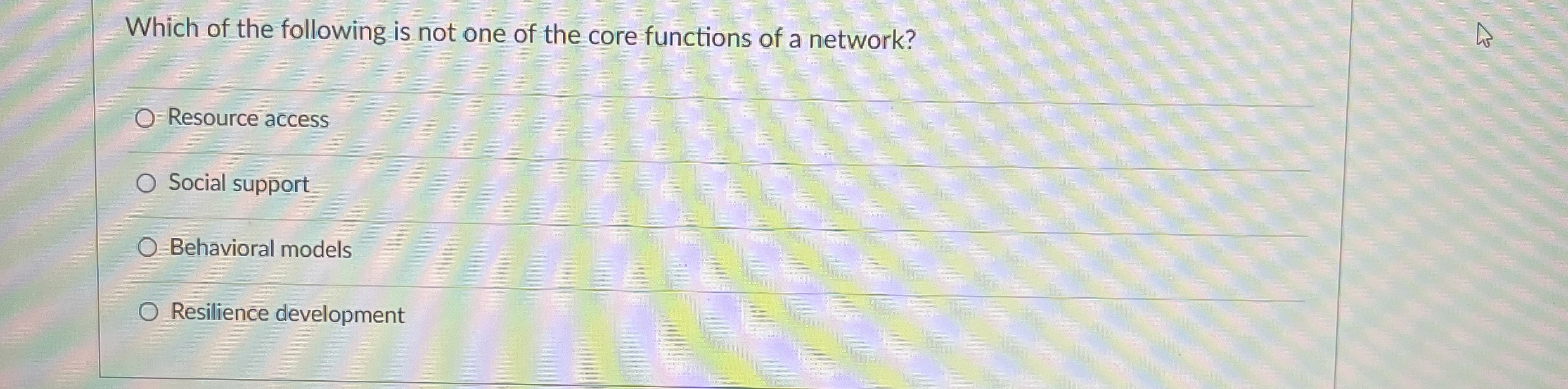 Solved Which of the following is not one of the core | Chegg.com