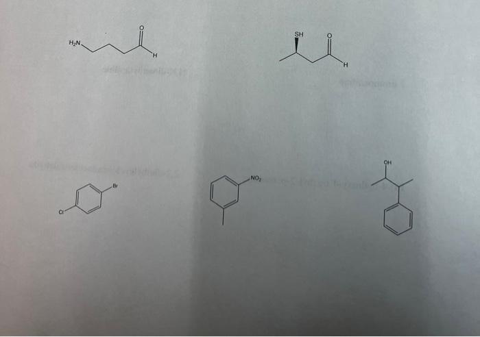 Solved provide names for the following structure | Chegg.com