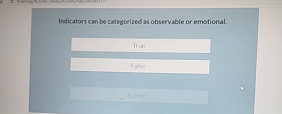 Solved Indicators can be categorized as observable or | Chegg.com