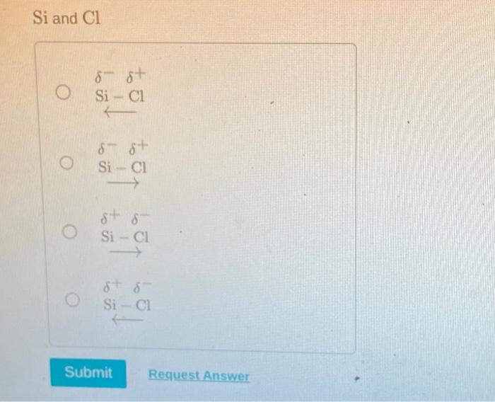 Solved Cl and FSi and ClPart C C and O | Chegg.com