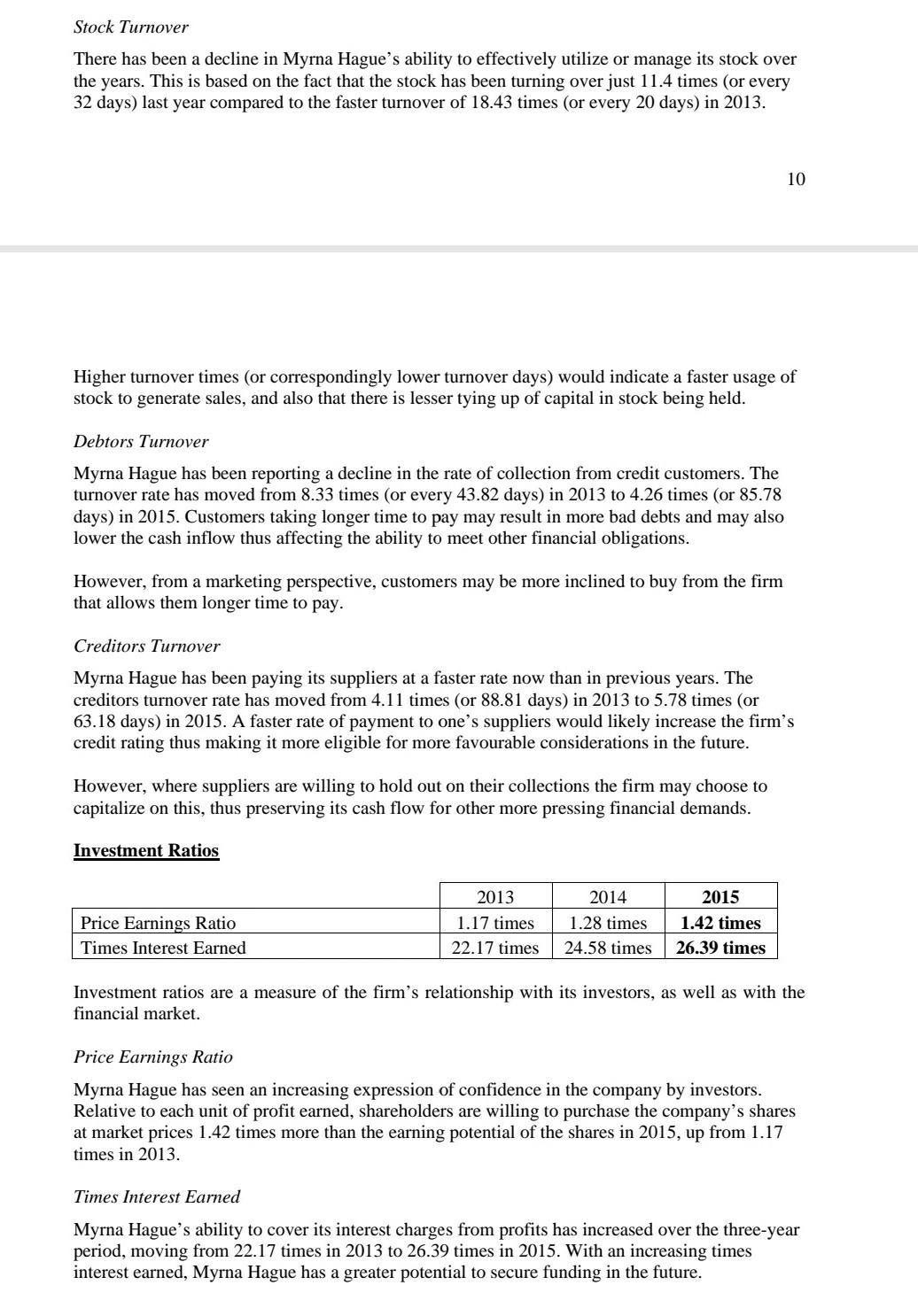 Solved 6. Using the full list of ratios and formulas as | Chegg.com