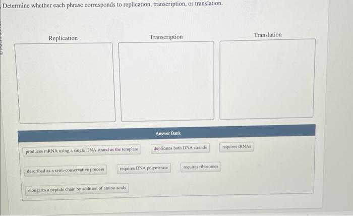 Solved Determine whether each phrase corresponds to | Chegg.com