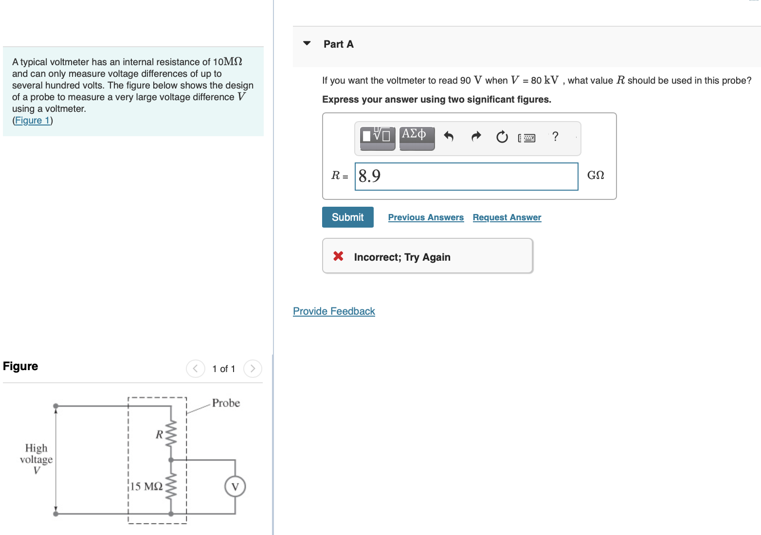 Solved A typical voltmeter has an internal resistance of | Chegg.com
