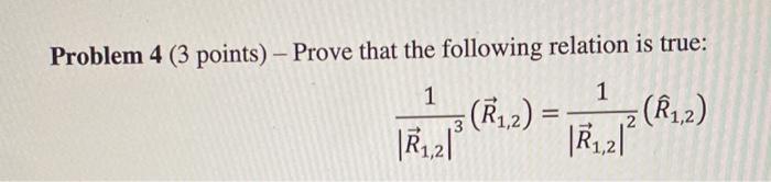Solved Problem 4 ( 3 points) - Prove that the following | Chegg.com