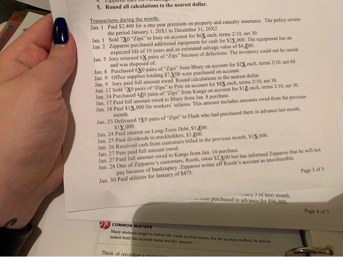 Solved how would i record this in the general jorunal? X= 1Y | Chegg.com