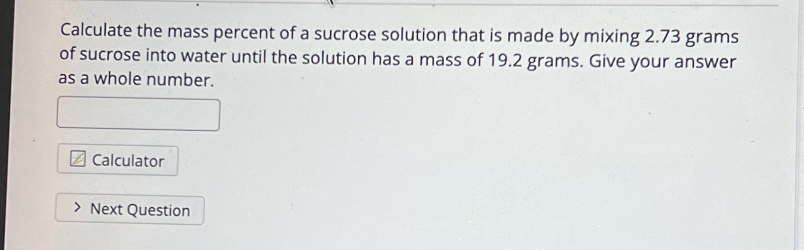 Solved Calculate the mass percent of a sucrose solution that | Chegg.com