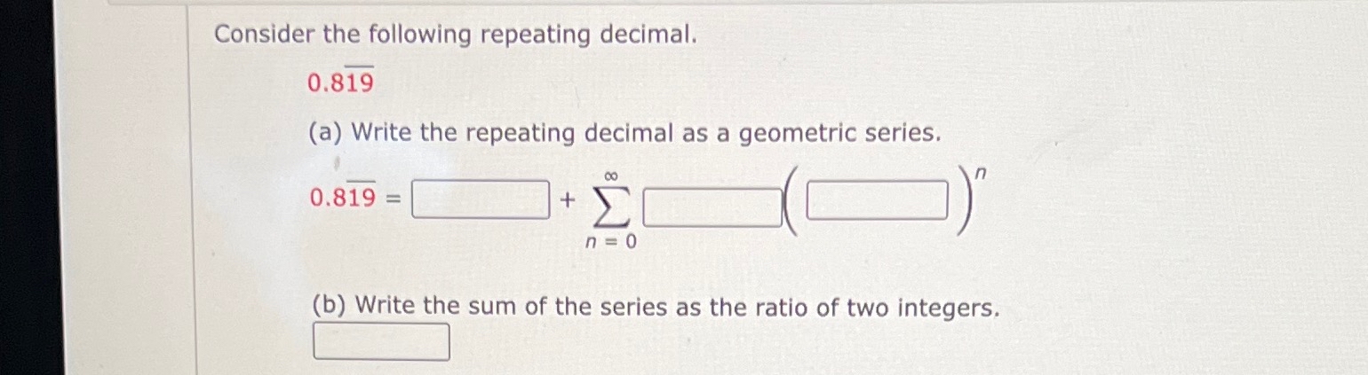 Solved Consider the following repeating | Chegg.com