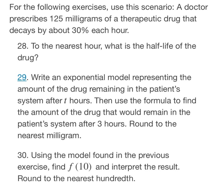 Solved For the following exercises, use this scenario: A | Chegg.com