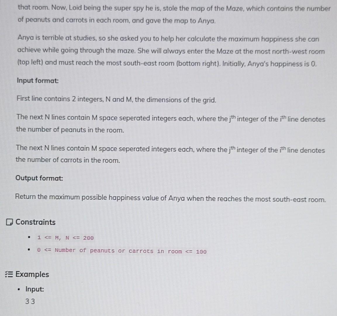 Solved - Description Eden univerity is holding a special | Chegg.com