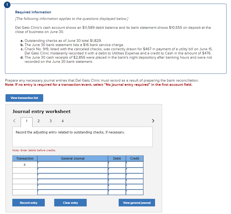 Solved !Required information[The following information | Chegg.com