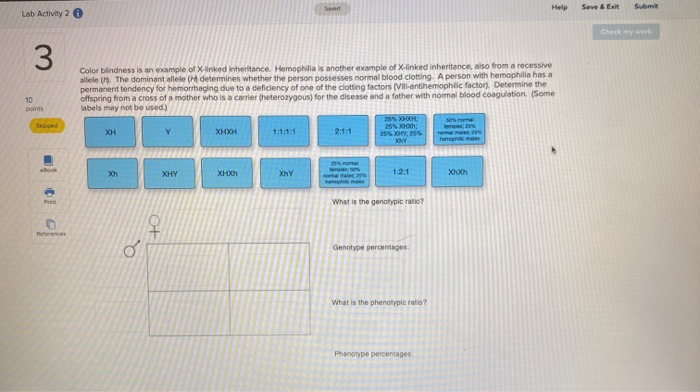 Solved Seved Help Save & Exit Subm Lab Activity 2 Check my | Chegg.com