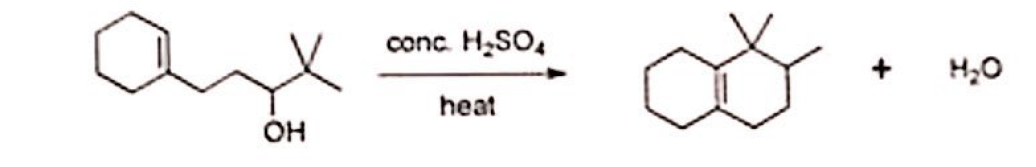 Solved conc H2SO4 ∞ + HO heat OH | Chegg.com