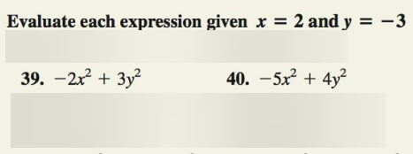 Solved Evaluate each expression given x=2 ﻿and | Chegg.com
