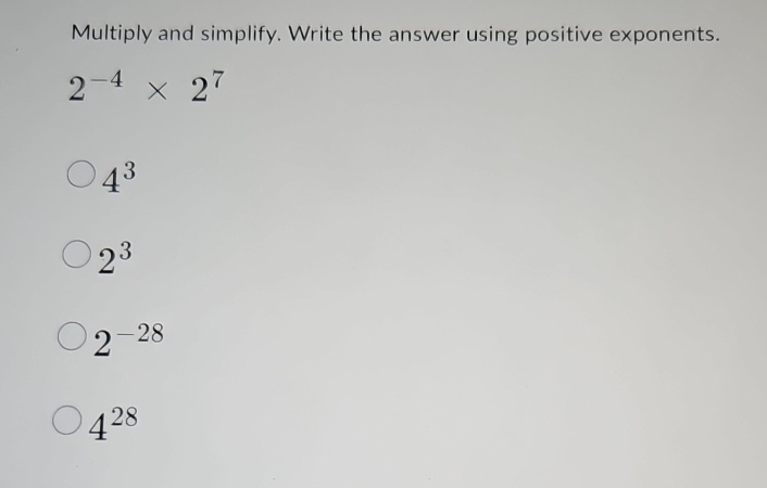 Solved Multiply and simplify. Write the answer using | Chegg.com