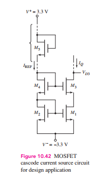 Solved Specifications: Design an NMOS current source to | Chegg.com