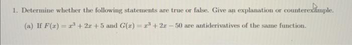 Solved (d) For increasing or decreasing nonconstant function | Chegg.com