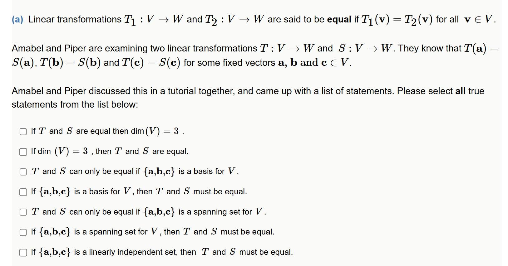 Solved (b) ﻿Consider the mappings S1,S2, ﻿and S3 ﻿defined | Chegg.com
