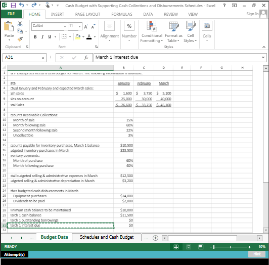 Solved 1e company has a line of credit available to bolster | Chegg.com