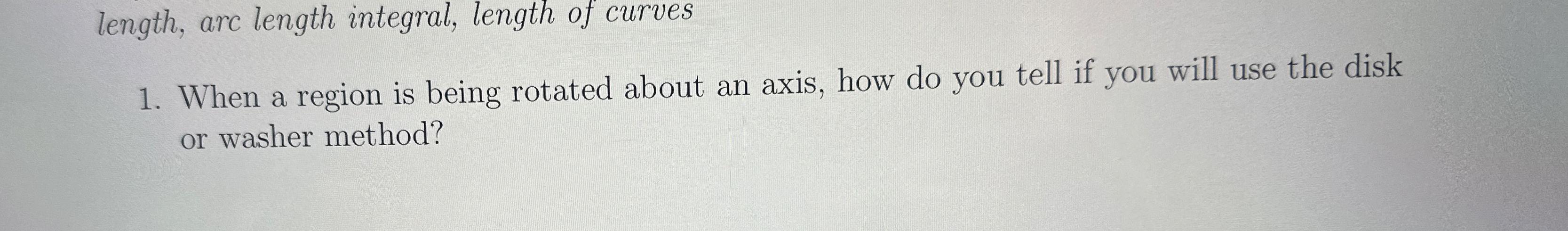 Solved length, arc length integral, length of curvesWhen a | Chegg.com