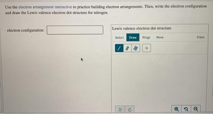 Solved Use the electron arrangement interactive to practice | Chegg.com